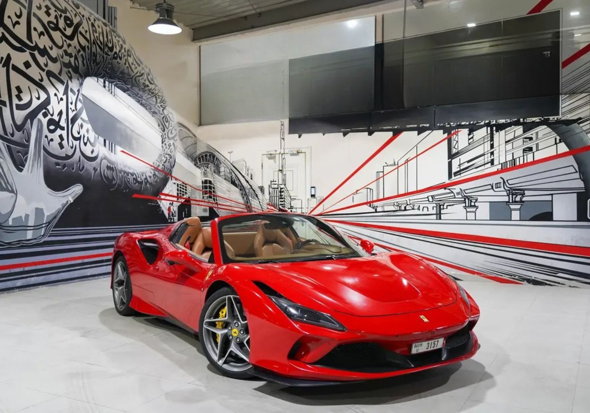 Ferrari F8 Spider 2023 Location à Dubaï